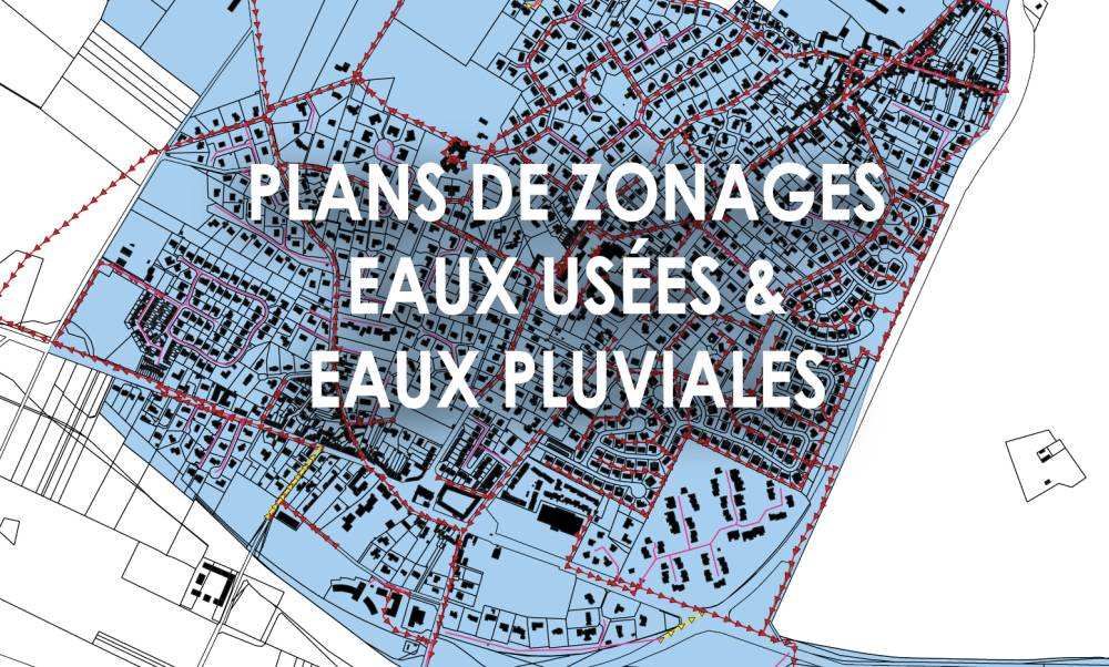 Assainissement : plans de zonage Eaux usées / Eaux pluviales | Saint ...